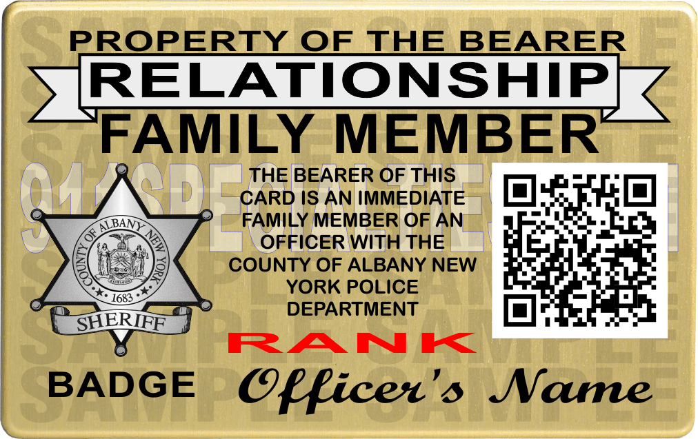 Police Gold Card | Cards