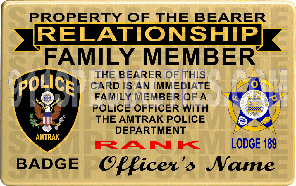 Police Gold Card | Cards