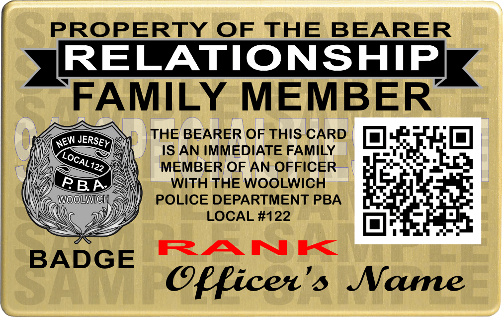 Police Gold Card | Cards