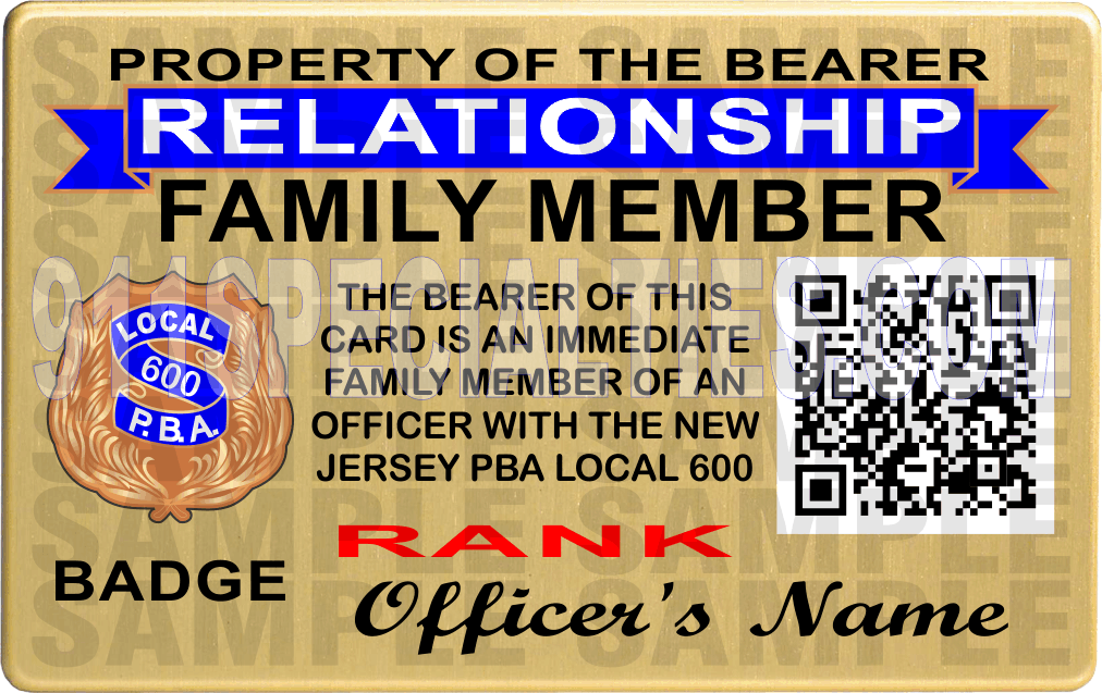 Police Gold Card | Cards