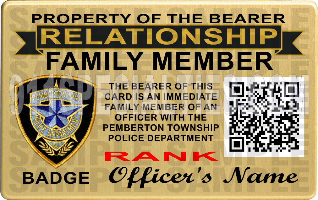 Police Gold Card | Cards