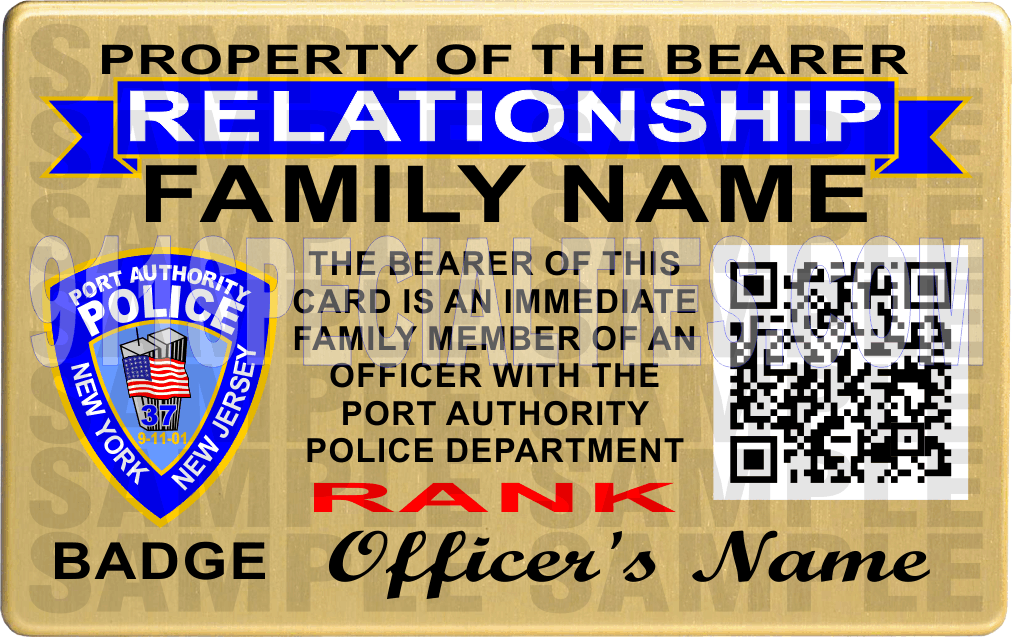 Police Gold Card | Cards