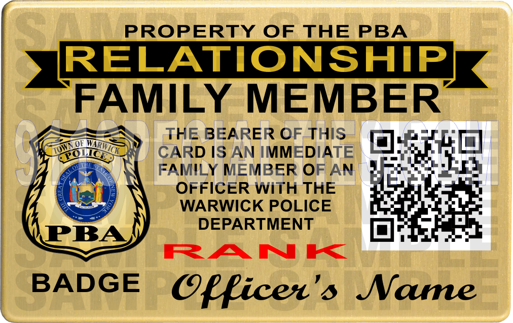 Police Gold Card | Cards
